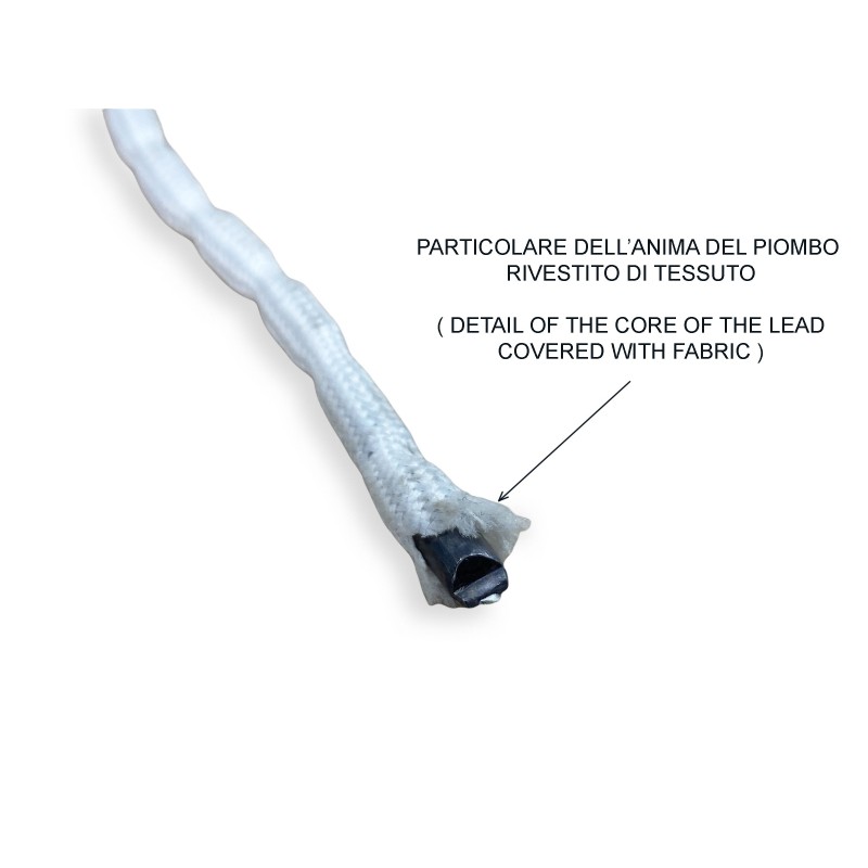 Lead Wire for Curtains and Fabrics - Ballast by the Meter Made in Italy