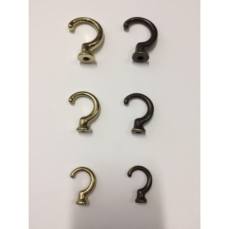 Iron Curtain Stop and Curtain Holders - Wall Hook in Various Colors