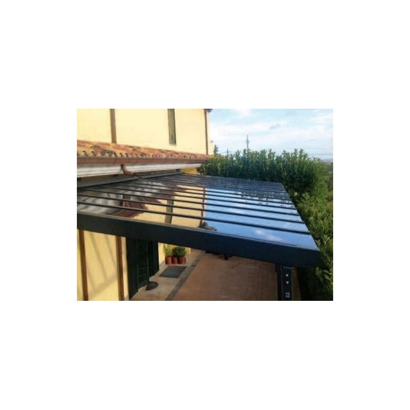 Transparent PVC Tarpaulin with Eyelets 0.50mm - Waterproof Anti-UV Cover