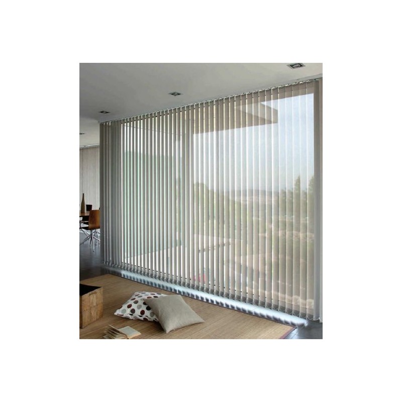 Elegant 127mm Bespoke Vertical Strip Curtains for Home and Office