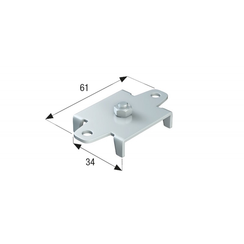MR3 Monorail Ceiling Mount – Heavy Duty Support