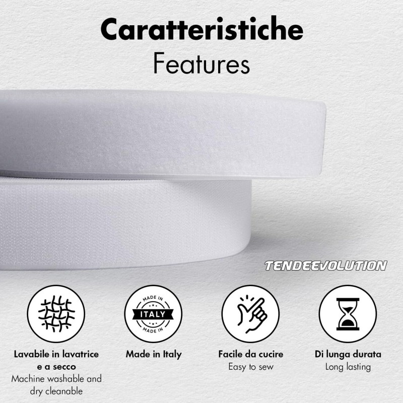 Adhesive and Sew-on Velcro in Various Sizes and Colors for Clothing and ...