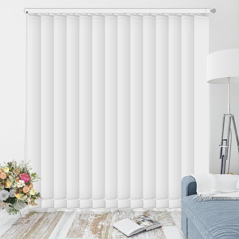 Elegant 127mm Bespoke Vertical Strip Curtains for Home and Office