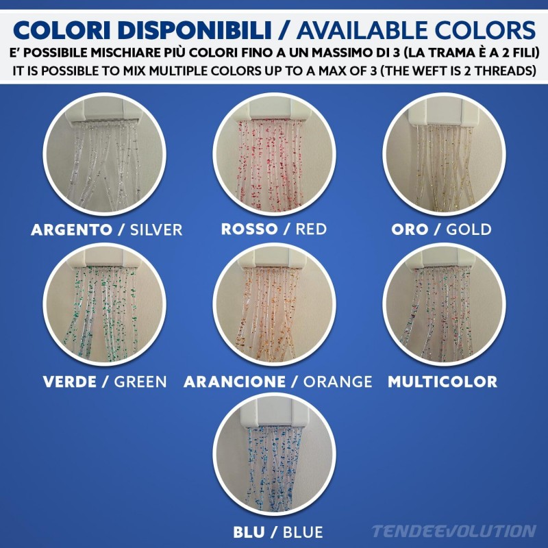 PVC šator protiv komaraca MOD. GLIT: Elegantna zaštita za vrata i prozore