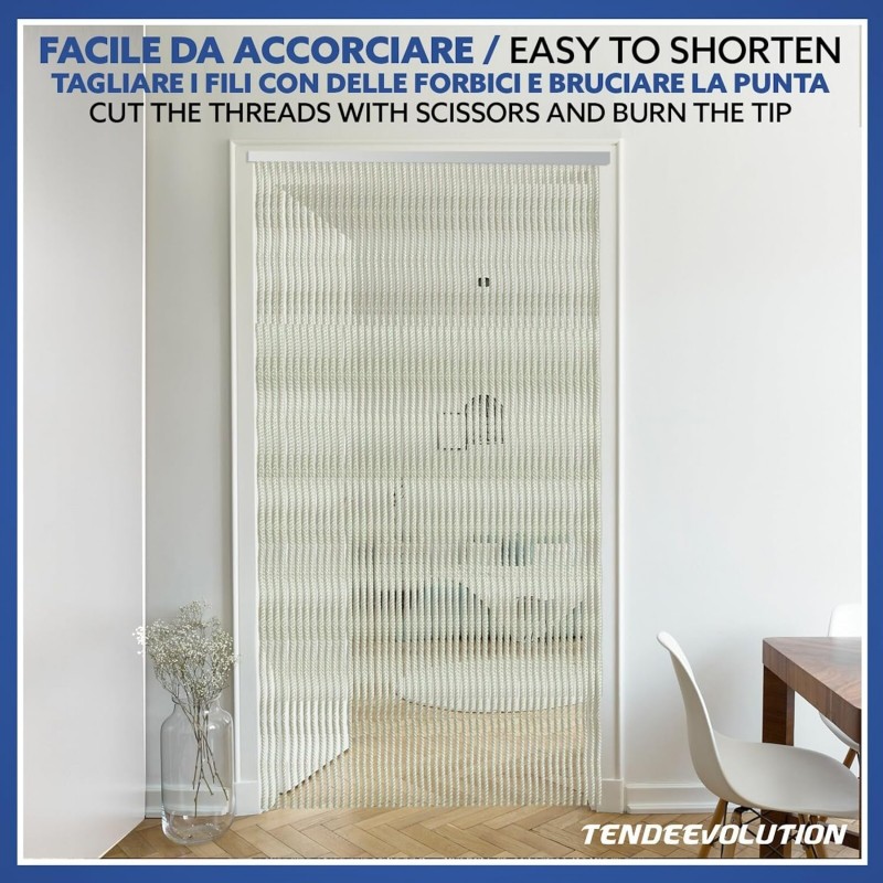 Custom Made Rope Fly Curtain for Doors and Windows - Artisan Quality ...