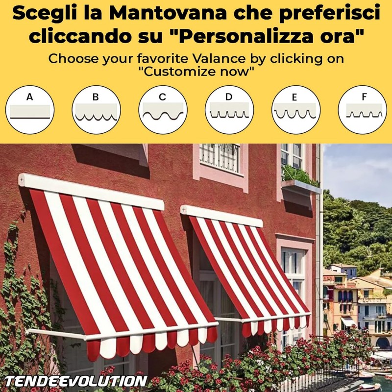 Tempotest Forced Fall Awning Awning: Protection and Style Made to Measure