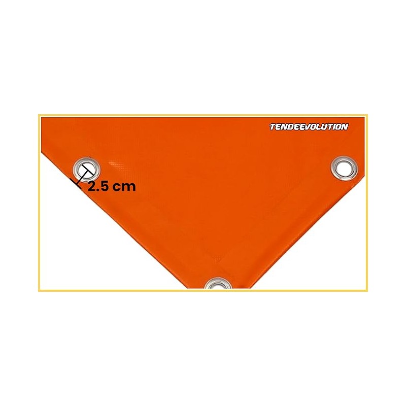 Telone Oscurante Impermeabile in PVC con Occhielli ogni 50 cm