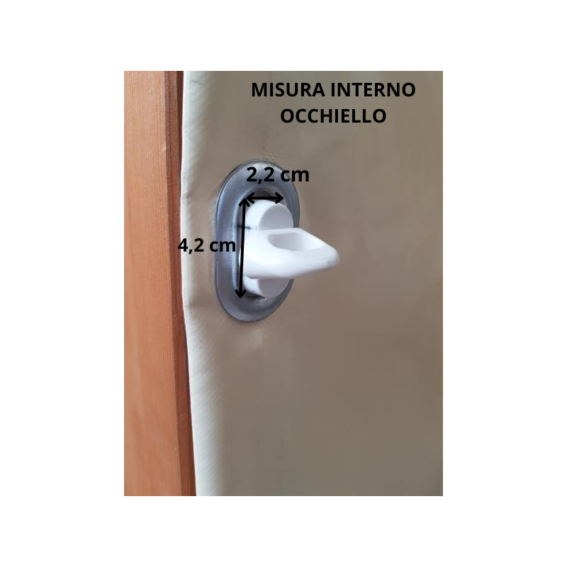 Transparent Crystal PVC Sheet Oval Eyelets 0.50mm - Guaranteed UV ...