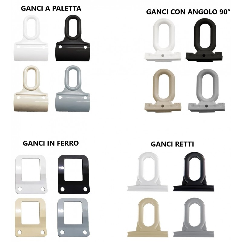 PVC eyelet for awning terminal profile