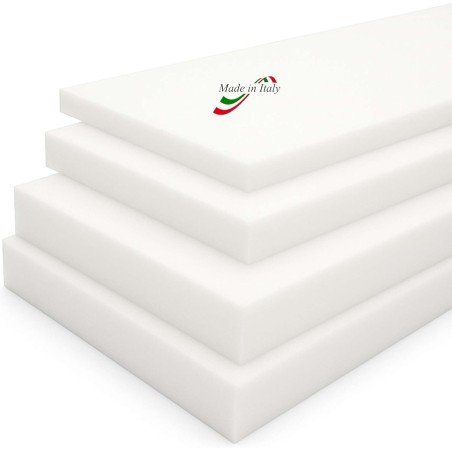 White EVA Rubber Sheet for Padding, DIY, and Boating