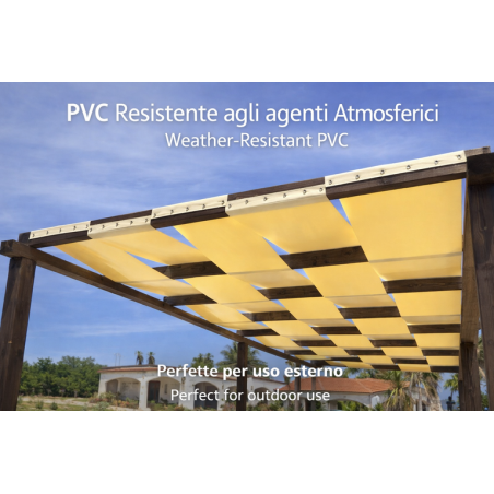 Custom-Made 680 g/m² Fire-Retardant PVC Wave Sheets